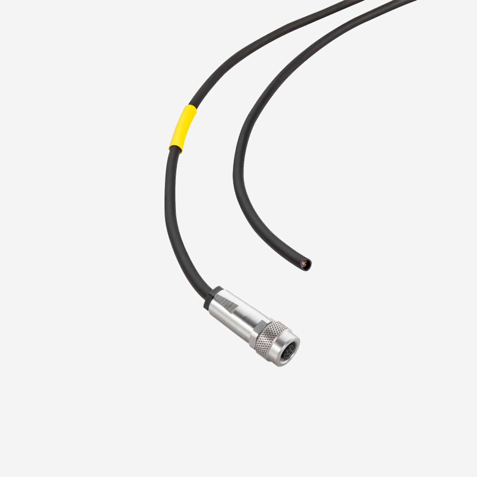 E/S + l'alimentation électrique, câble standard, IP65/67, droit, 10 m